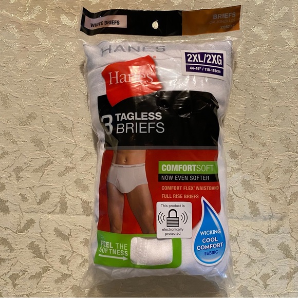 Hanes | Underwear & Socks | Hanes 3 Tagless Full Rise Briefs ...